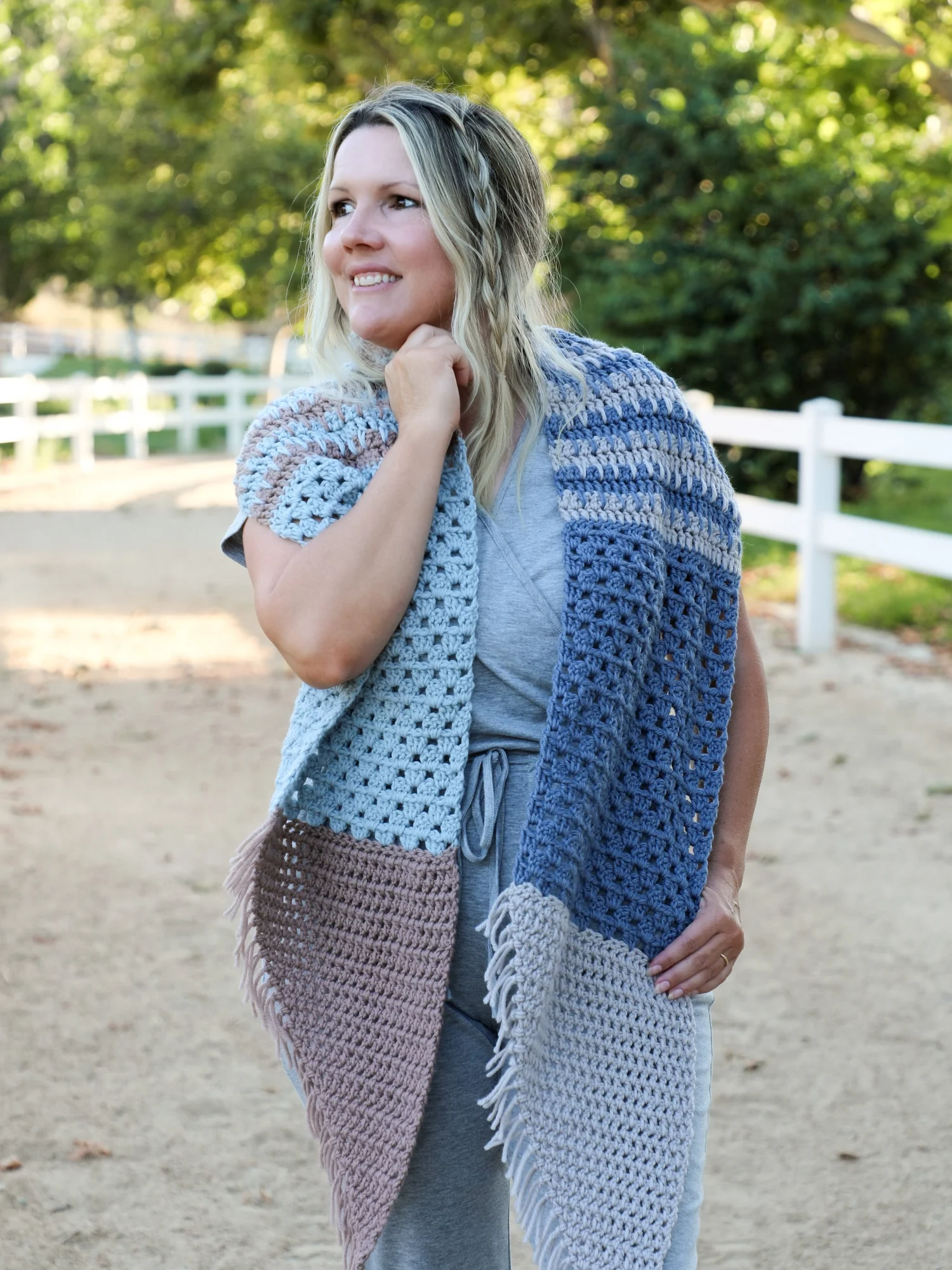 Easy Breezy Shawl — Whistle and Wool