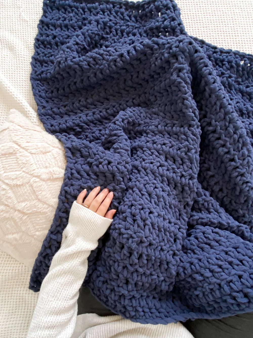 Easy Peasy DC Throw — Whistle and Wool