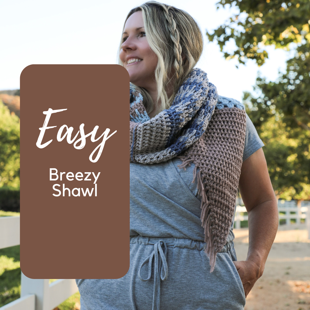 Easy Breezy Shawl — Whistle and Wool