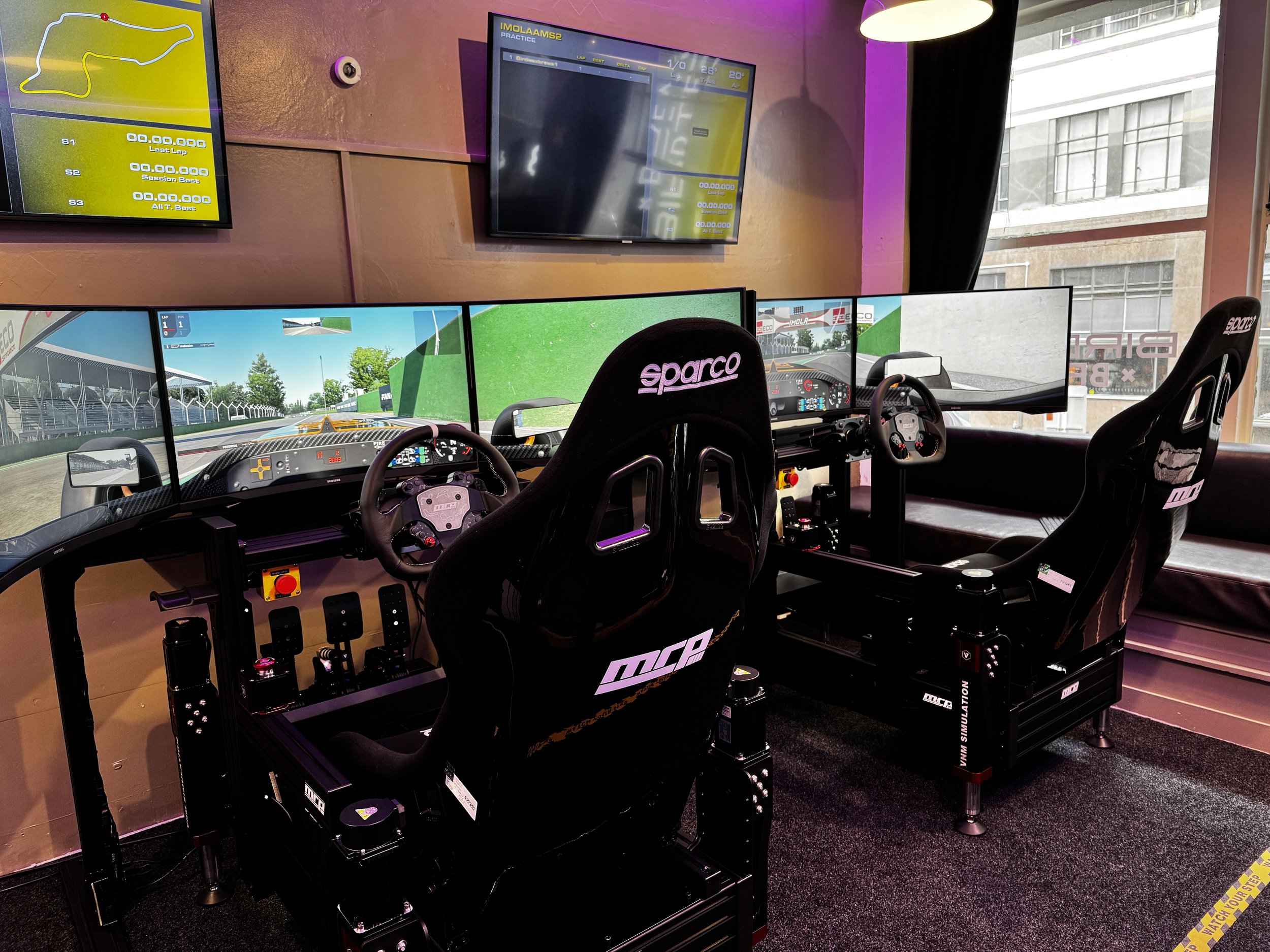 Racing Simulators at Birdies x Brews — Birdies x Brews