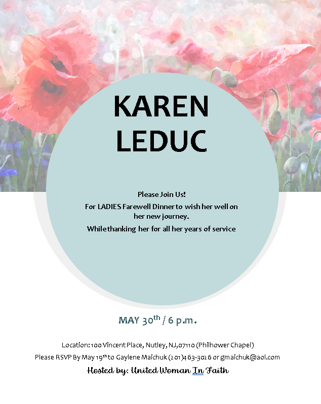 Church Flyers — Vincent United Methodist Church