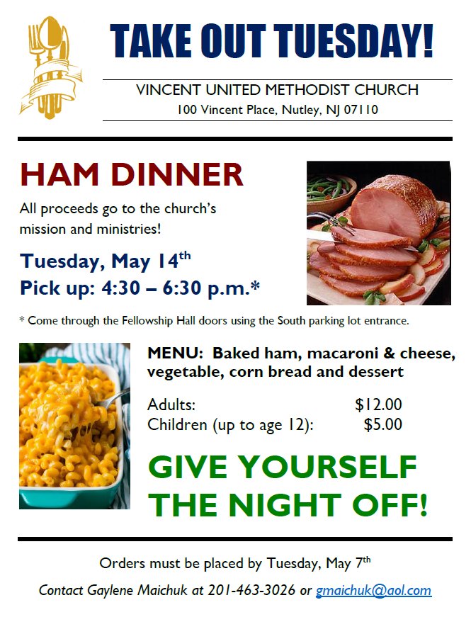Church Flyers — Vincent United Methodist Church