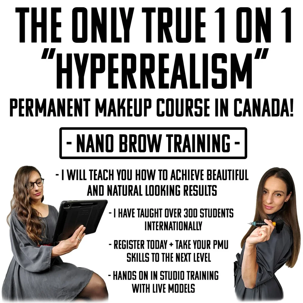 Permanent Makeup (PMU) Courses - Nano Brows - Powder Brows - Lash Line ...
