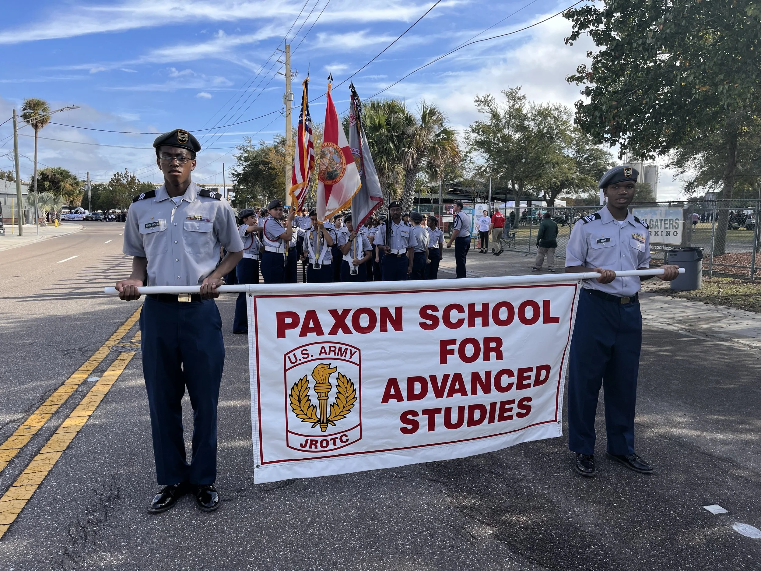 JROTC Leads the Veteran’s Day Parade — The Eagle Talon