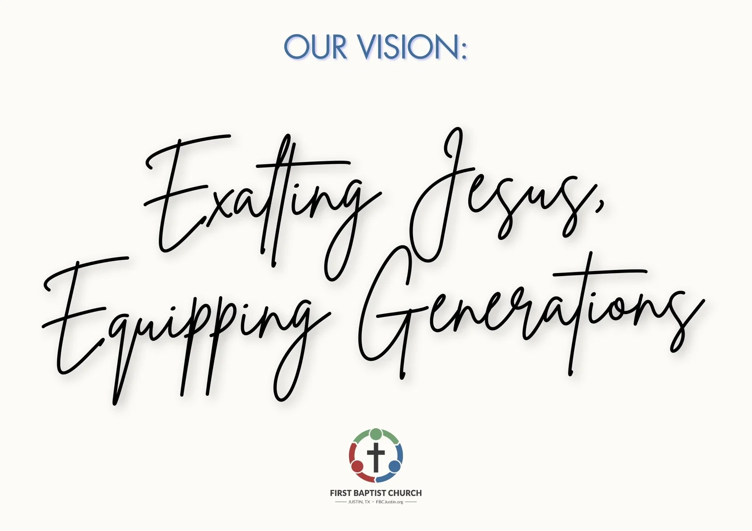 Give — First Baptist Church Justin
