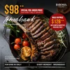 $98++ Australia Black Angus Tomahawk — Barossa Steak and Grill