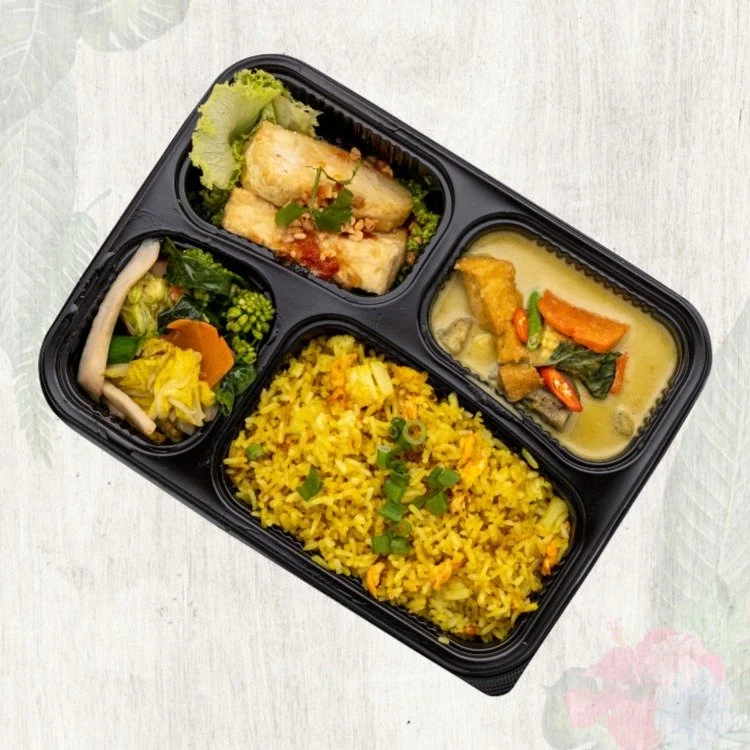 Best Vegetarian Bento in Singapore — Siam Kitchen