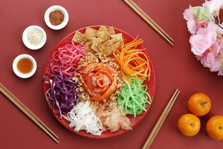 Best Smoked Salmon Yusheng Singapore — Siam Kitchen