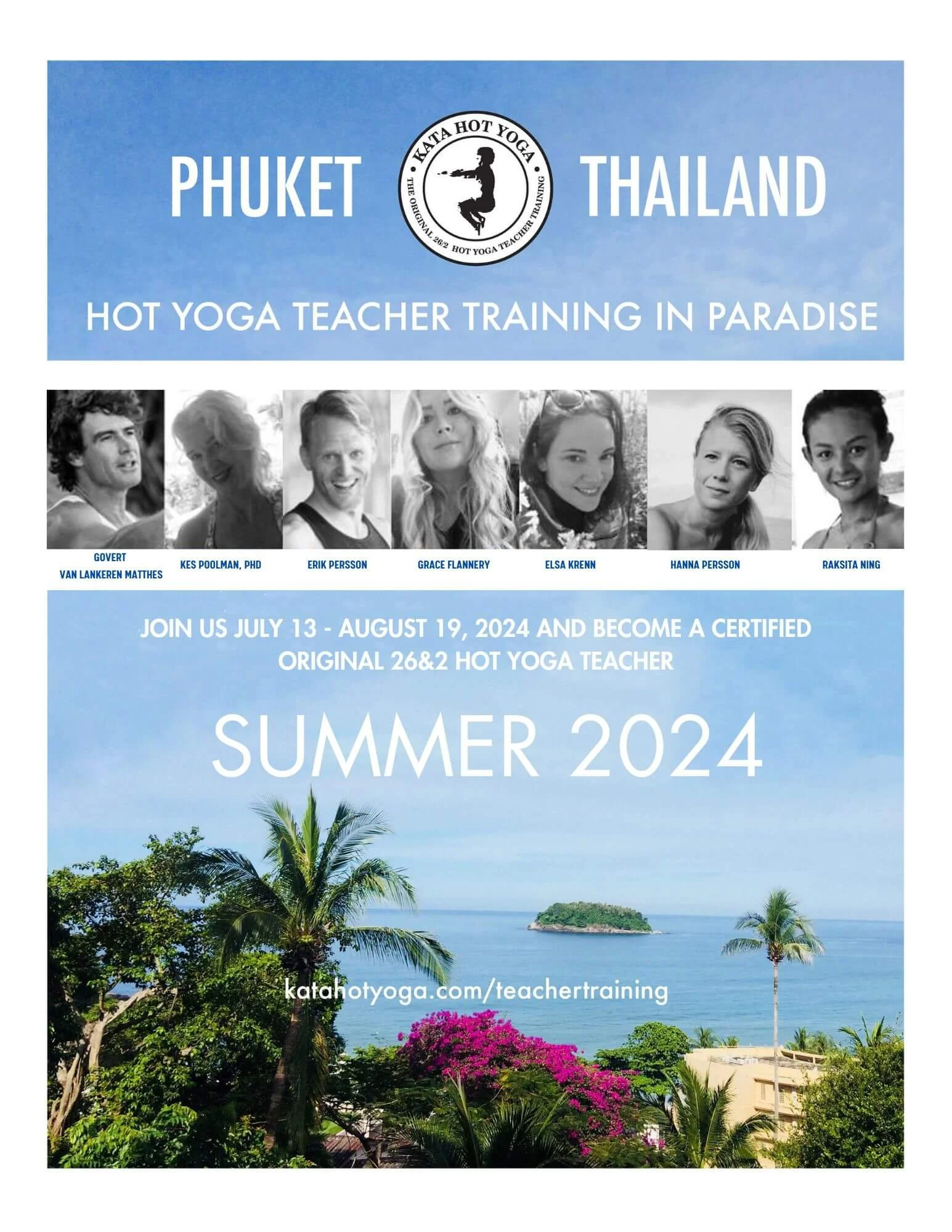Original hot yoga teacher training — Kata Hot Yoga