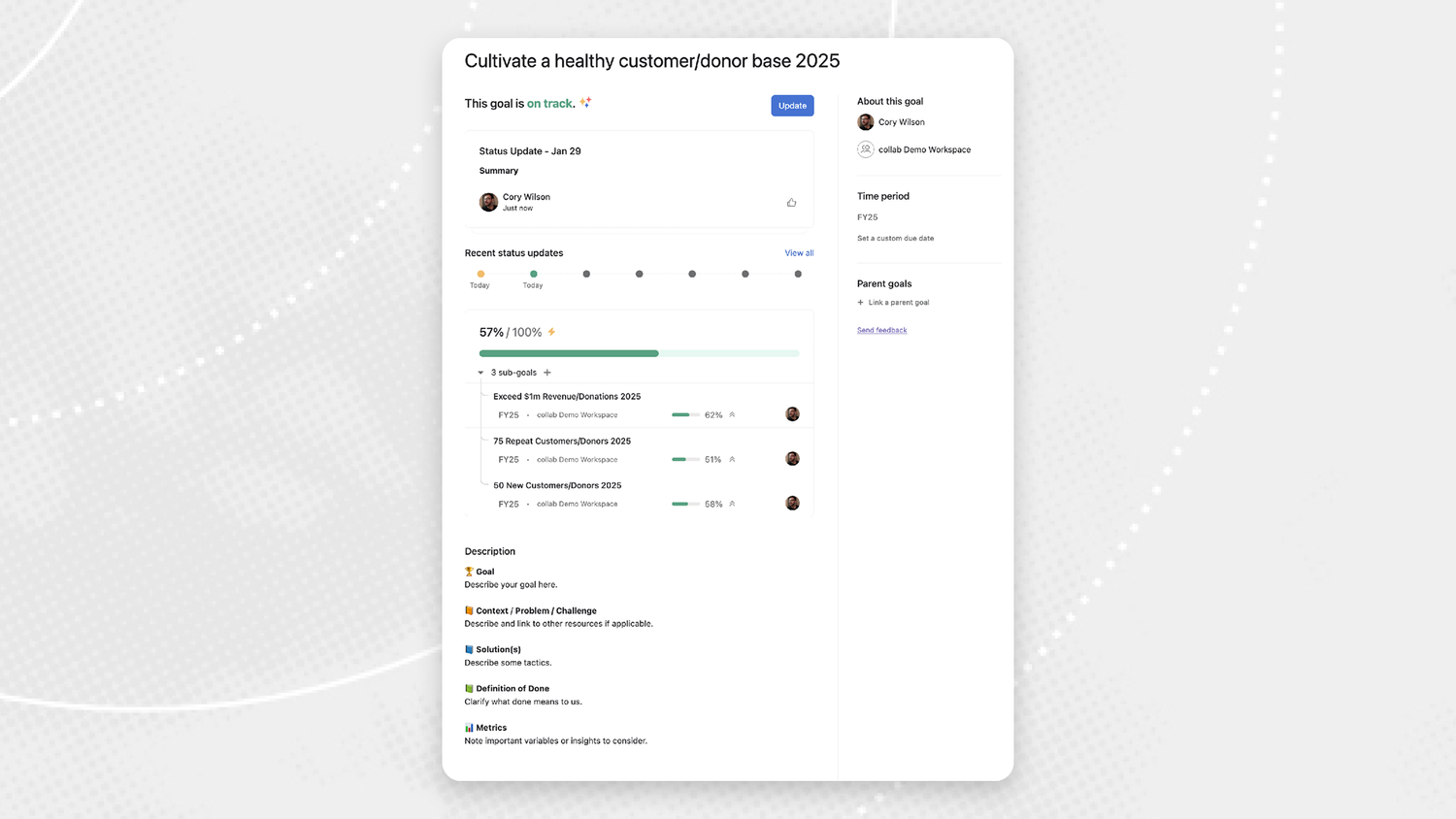 Getting Started with Goals in Asana | The Collaborative