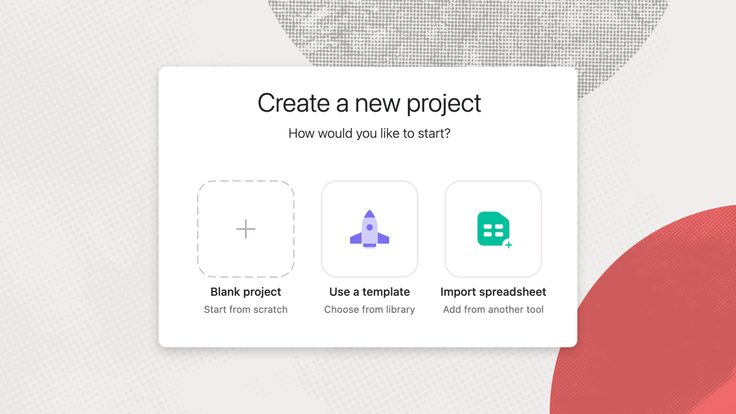 Creating a new project in Asana | The Collaborative