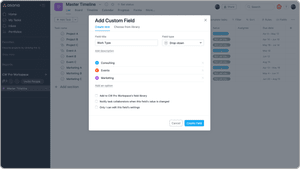 Managing Multiple Projects in Asana | Master Timeline Guide | The ...