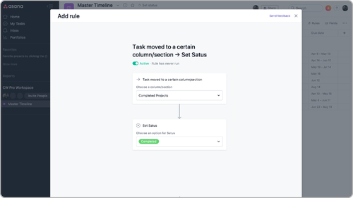 Managing Multiple Projects in Asana | Master Timeline Guide | The ...