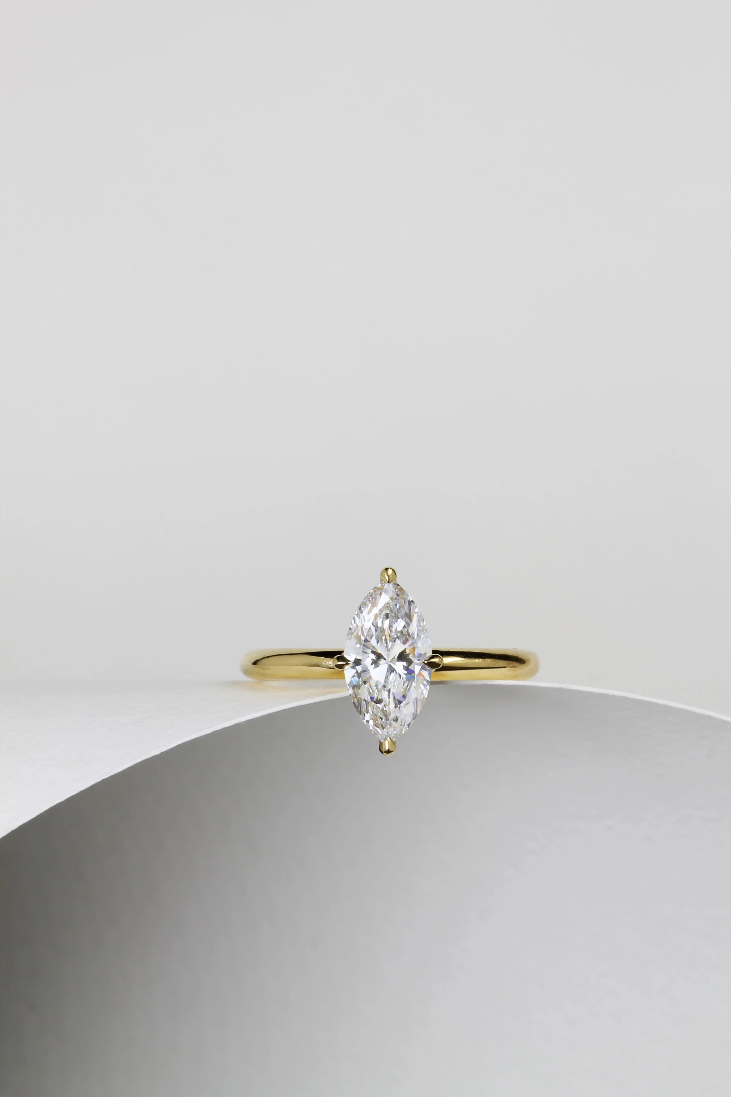 Marquise Diamond Engagement Rings — Dimond London | Bespoke Jewellery ...