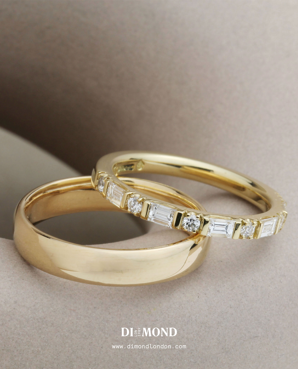 Bespoke Diamond Wedding Bands & Rings — Dimond London | Bespoke ...