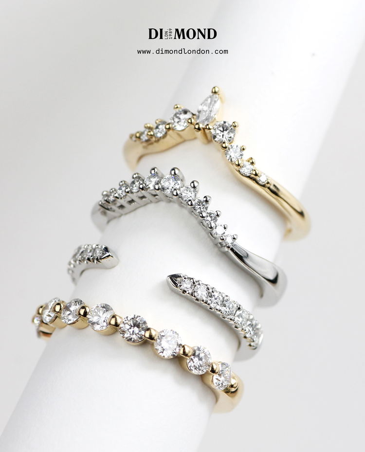 Bespoke Diamond Wedding Bands & Rings — Dimond London | Bespoke ...