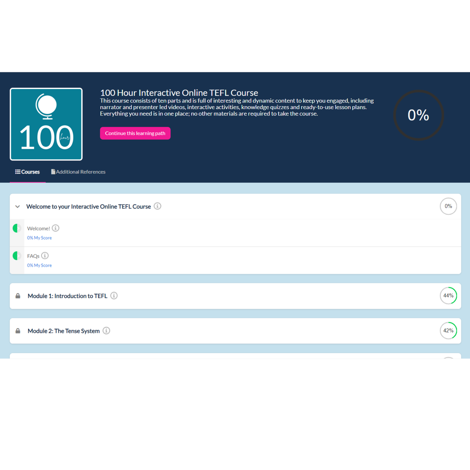 Log In Support Online TEFL Course | UK-TEFL