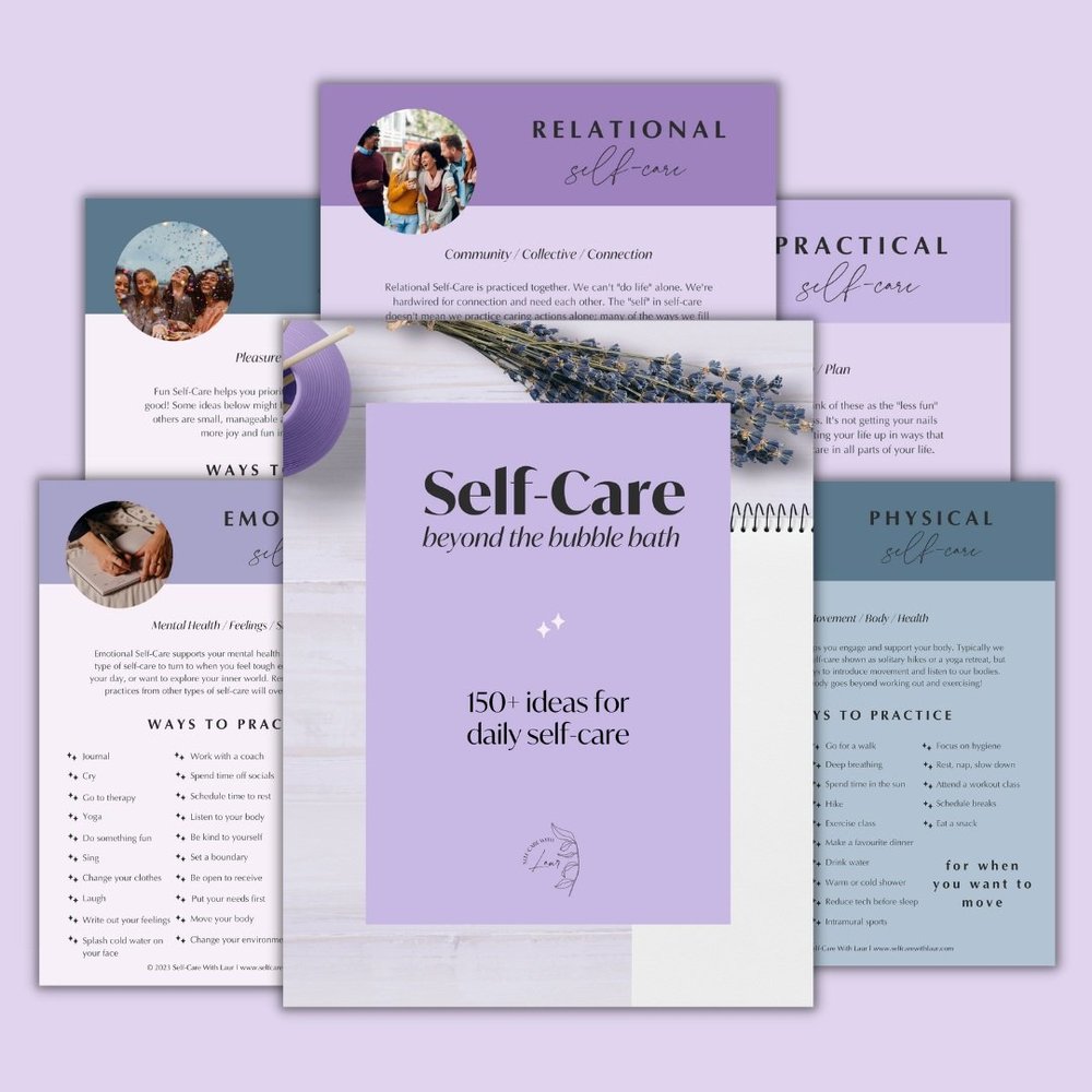 6 Types of Self-Care You Can Practice — Self-Care With Laur