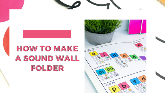 How to Make a Sound Wall Folder for Phonics Instruction — Chalkboard ...