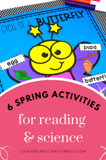 6 Spring Activities for Reading and Science — Chalkboard Chatterbox