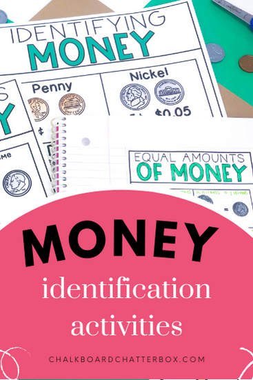 4 New Money Identification Activities — Chalkboard Chatterbox