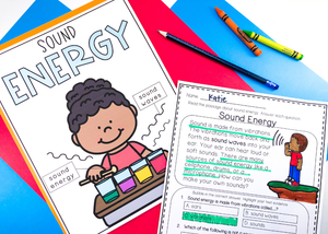 Heat, Light, and Sound Lesson Plans and Anchor Charts — Chalkboard ...