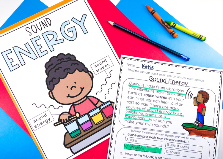 Heat, Light, and Sound Lesson Plans and Anchor Charts — Chalkboard ...