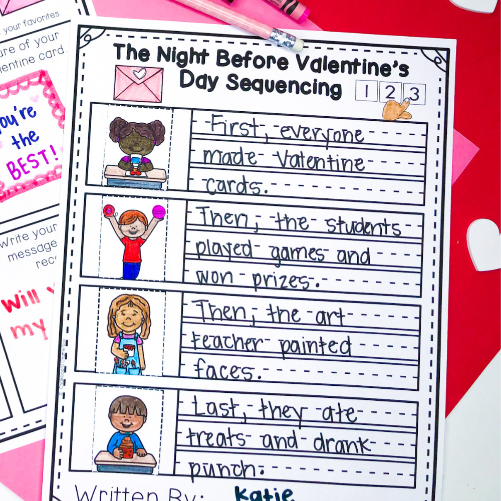 Valentine Activities for the Elementary Classroom — Chalkboard Chatterbox