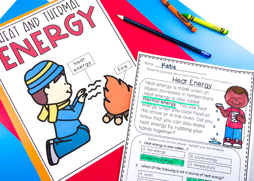 Heat, Light, and Sound Lesson Plans and Anchor Charts — Chalkboard ...