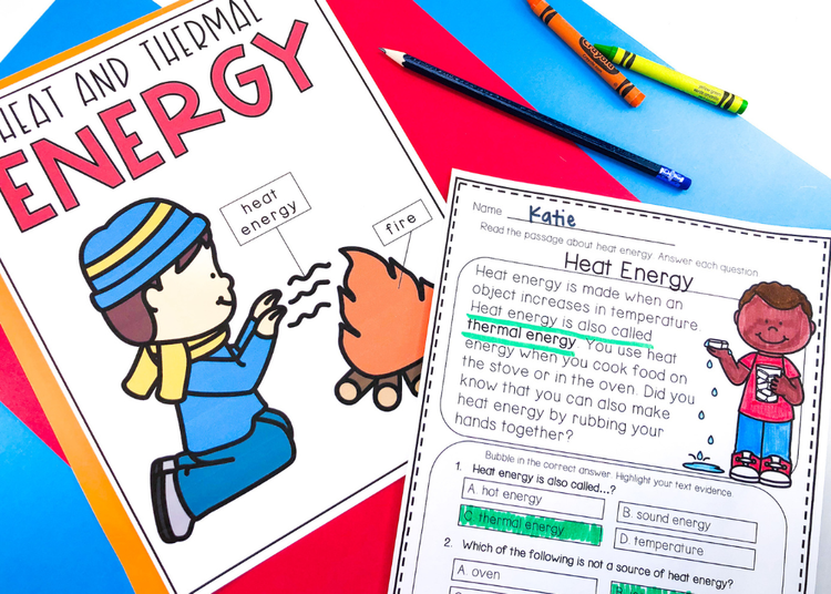 Heat, Light, and Sound Lesson Plans and Anchor Charts — Chalkboard ...