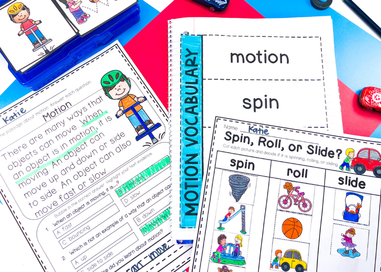 Force and Motion Lesson Plans and Anchor Charts — Chalkboard Chatterbox