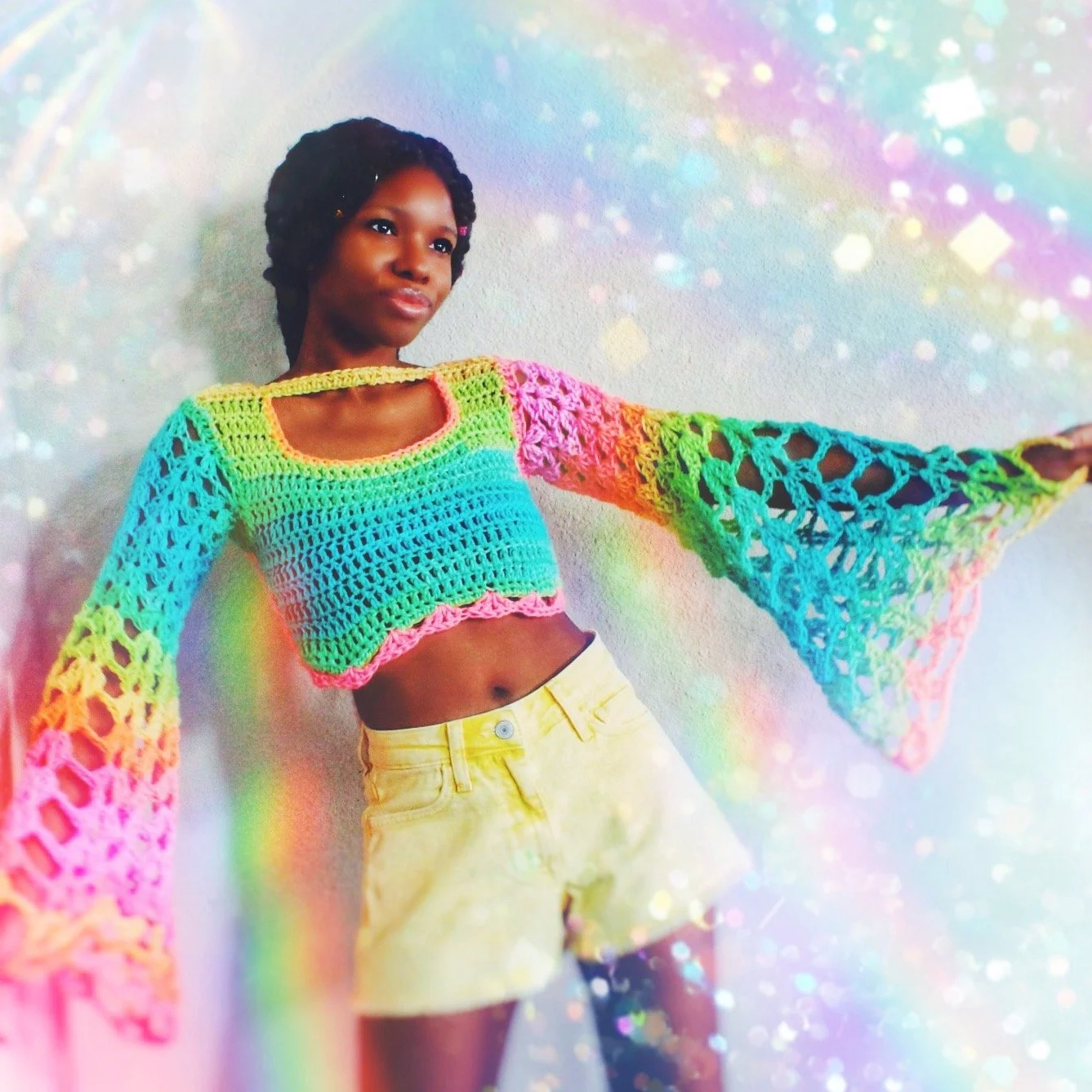 The Shyne On Crochet Top Digital Crochet Pattern. — The Dream Crochet