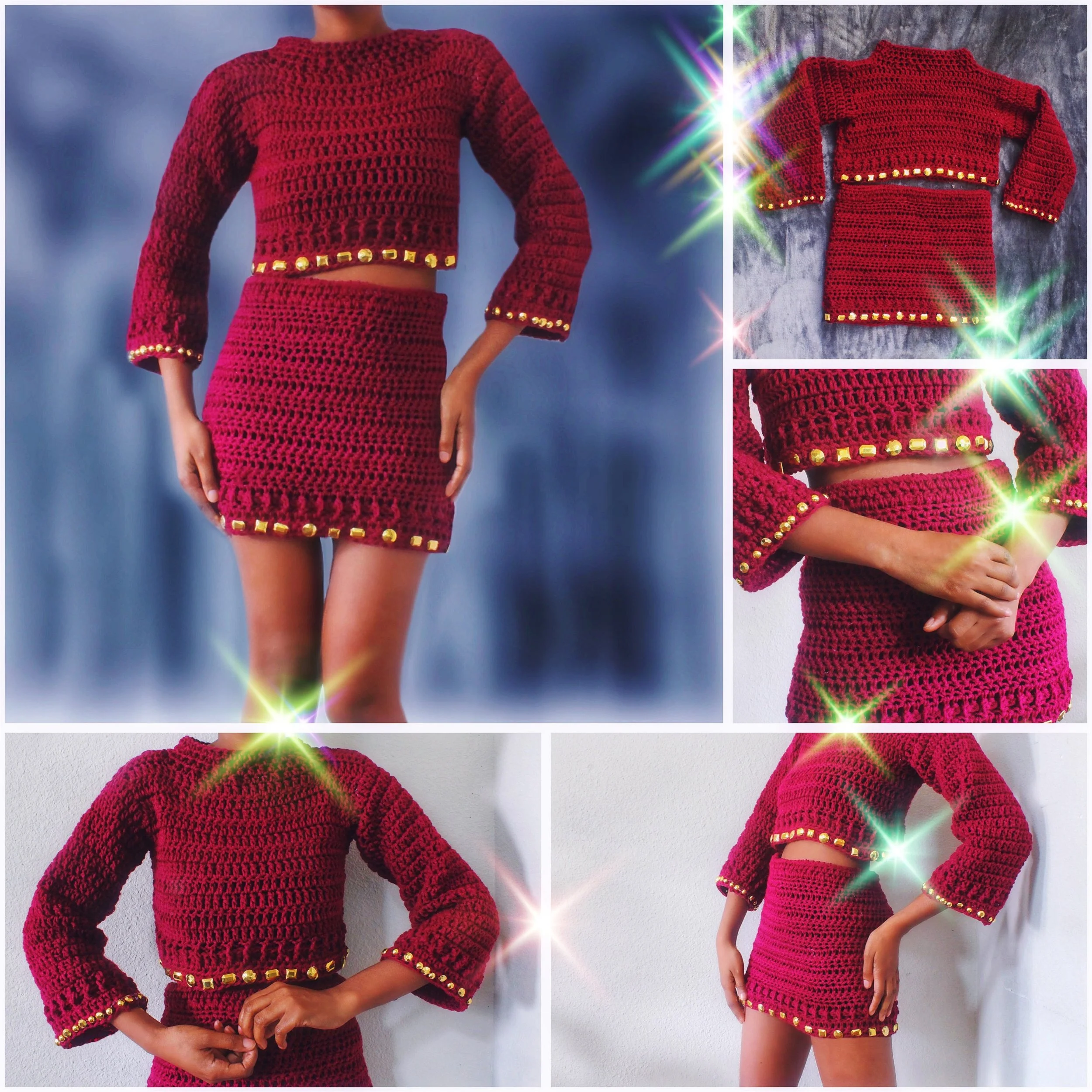 OVER 15% OFF! The Winter Gem Crochet Collection. 6 Digital Crochet ...