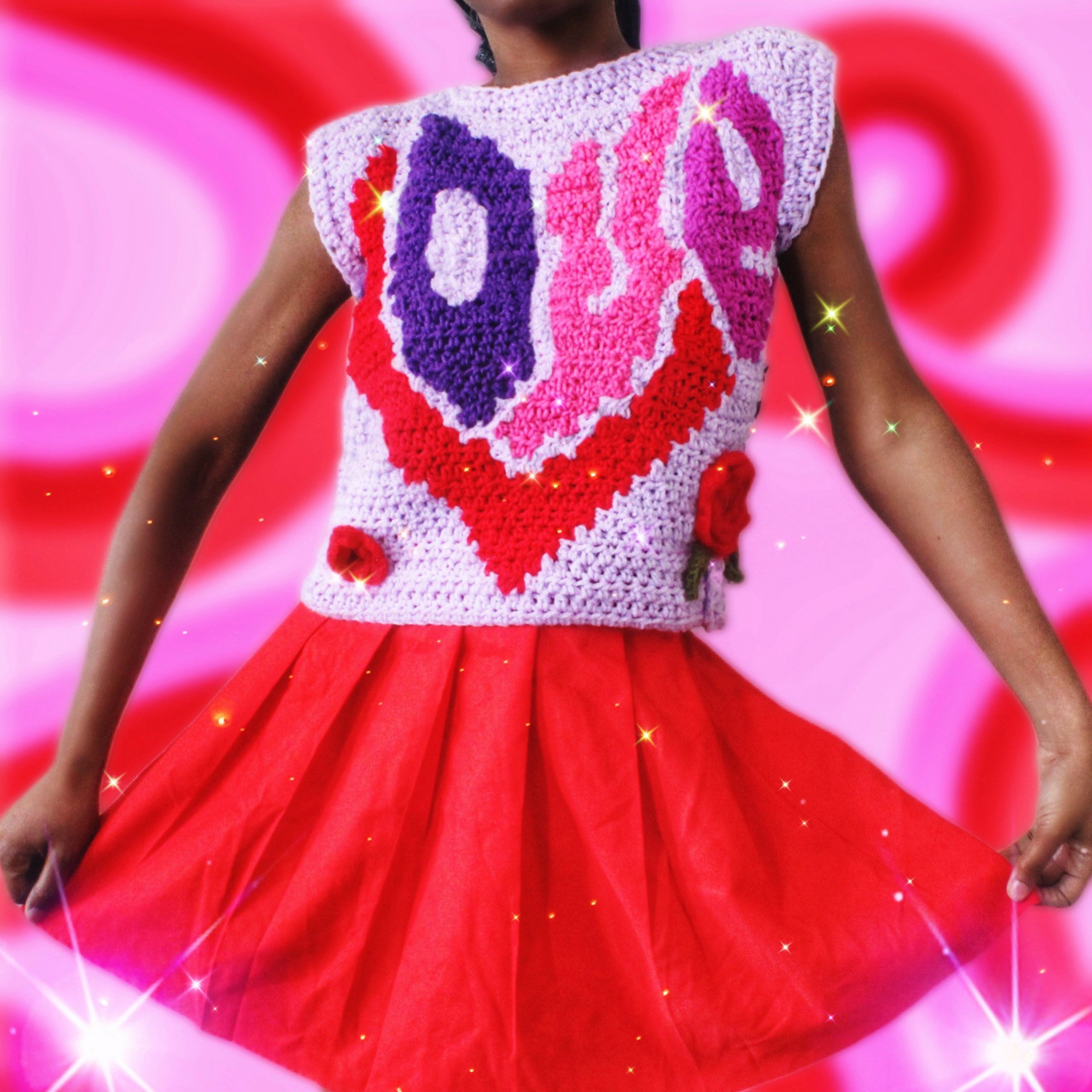 The Groovy Love Crochet Top Digital Crochet Pattern. — The Dream Crochet