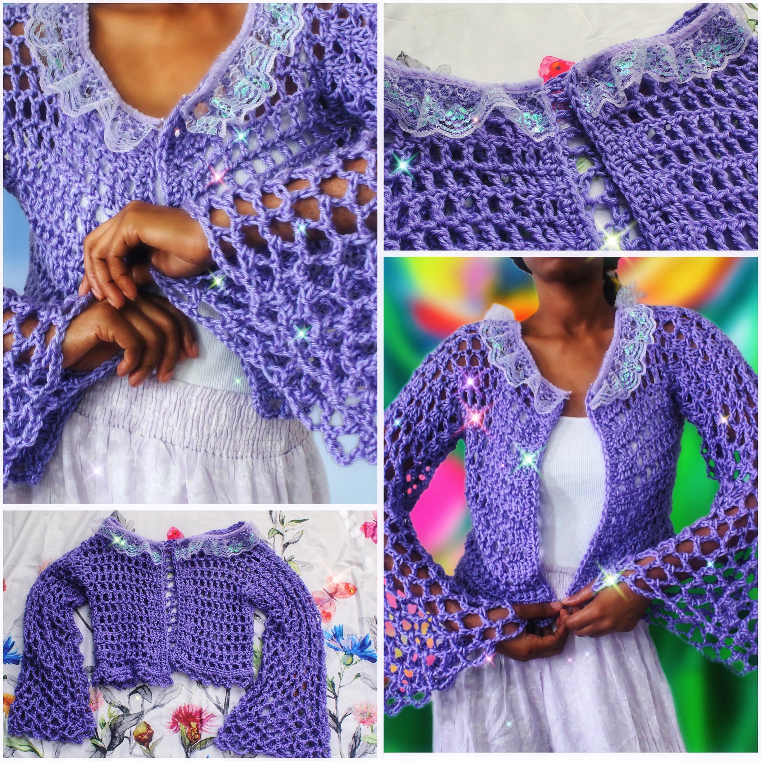 The Senara Crochet Cardigan Digital Crochet Pattern. — The Dream Crochet
