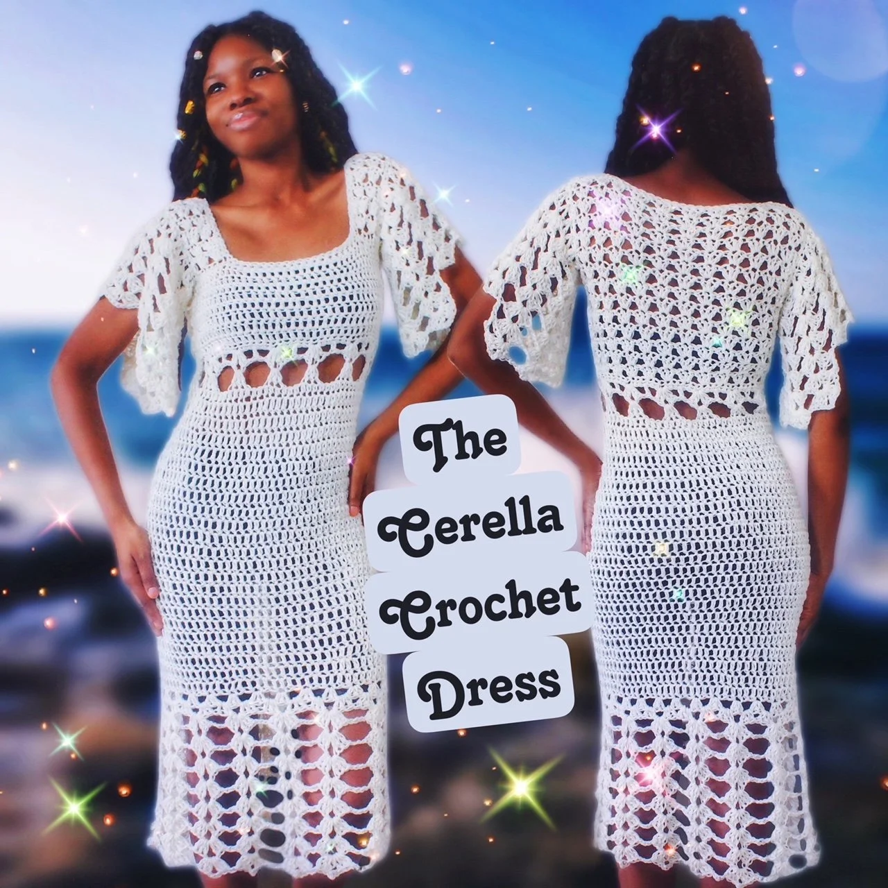 The Cerella Crochet Dress Digital Crochet Pattern. — The Dream Crochet