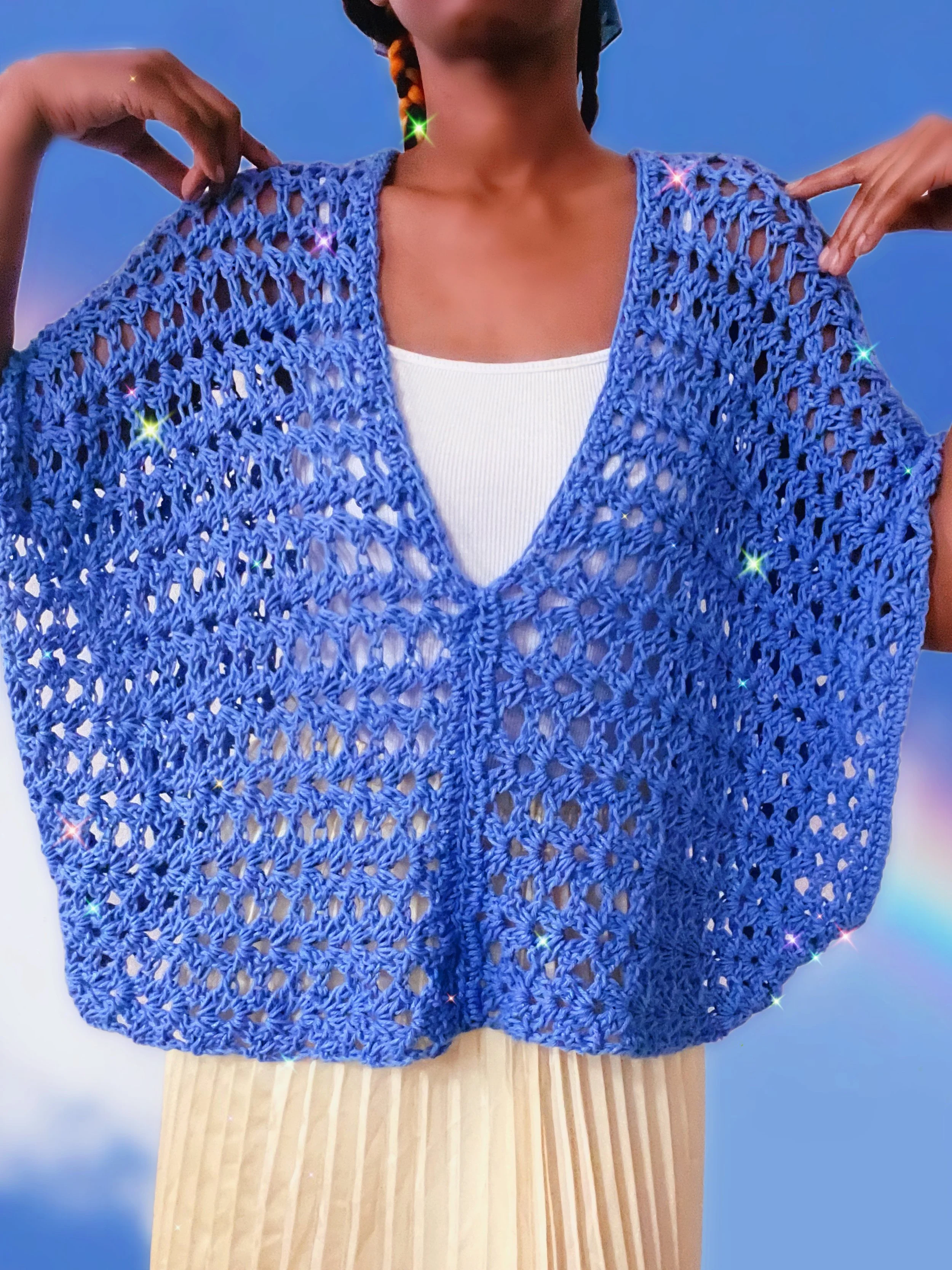 The Draped One Crochet Top Pattern Guide. — The Dream Crochet