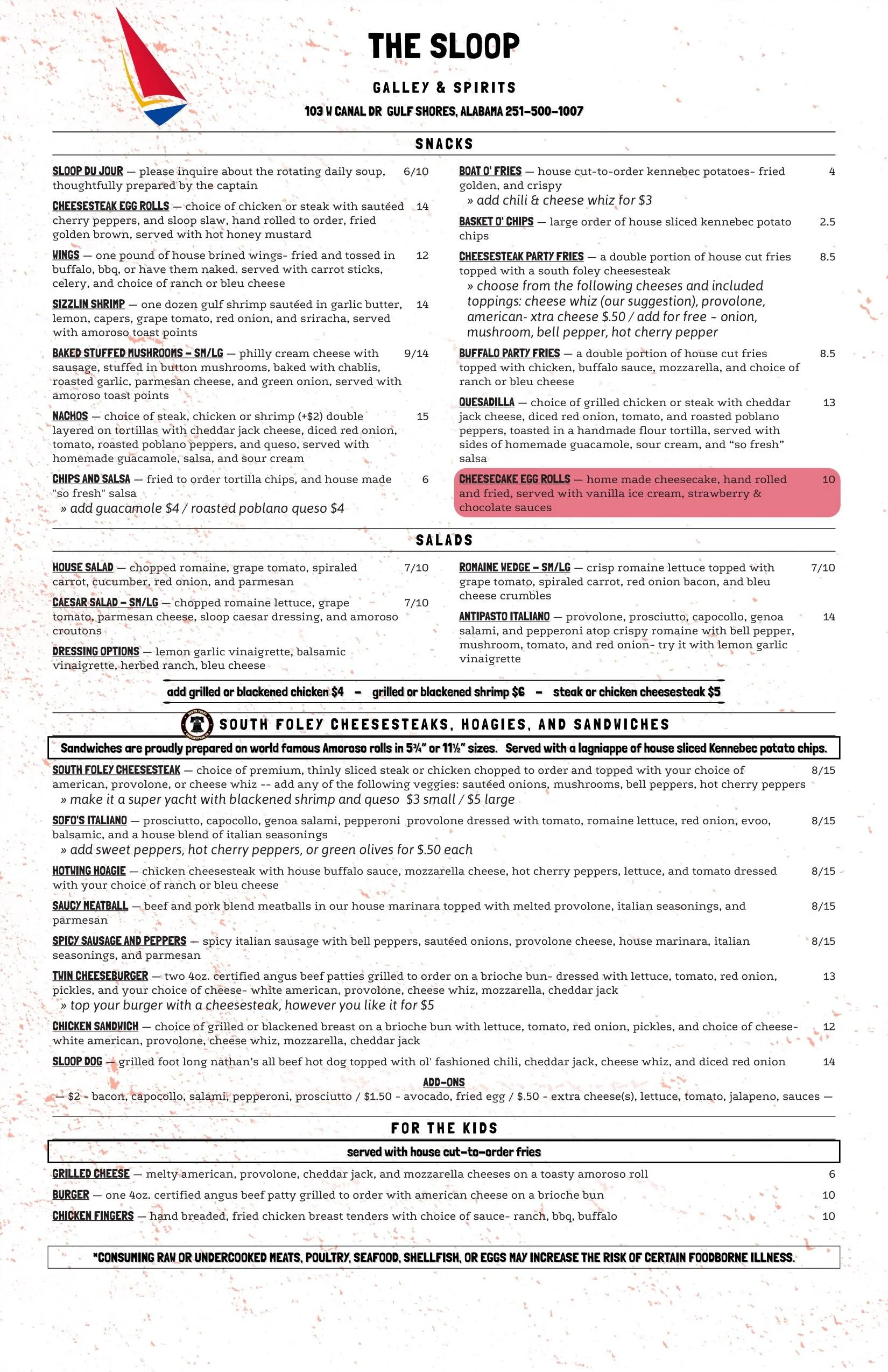 The Sloop Bar and Restaurant Gulf Shores