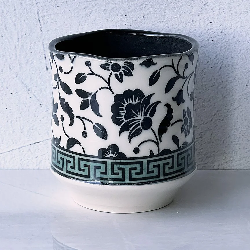 Underglaze Transfer - Floral Print — Plum Island Transfers