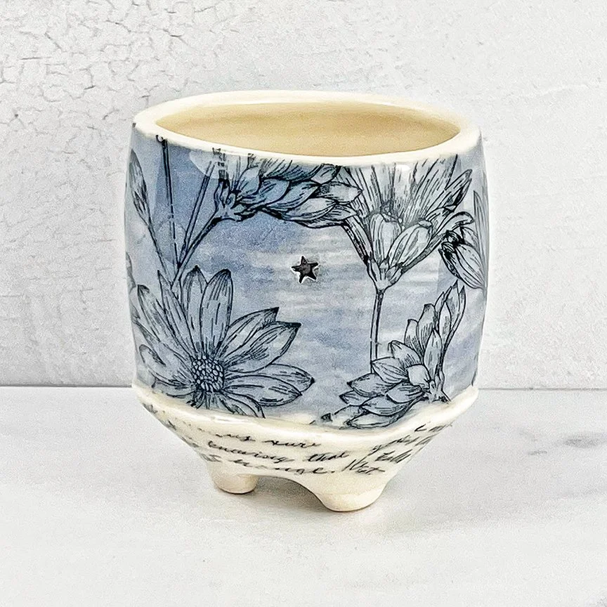 Plants & Flowers Underglaze Transfer — Plum Island Transfers