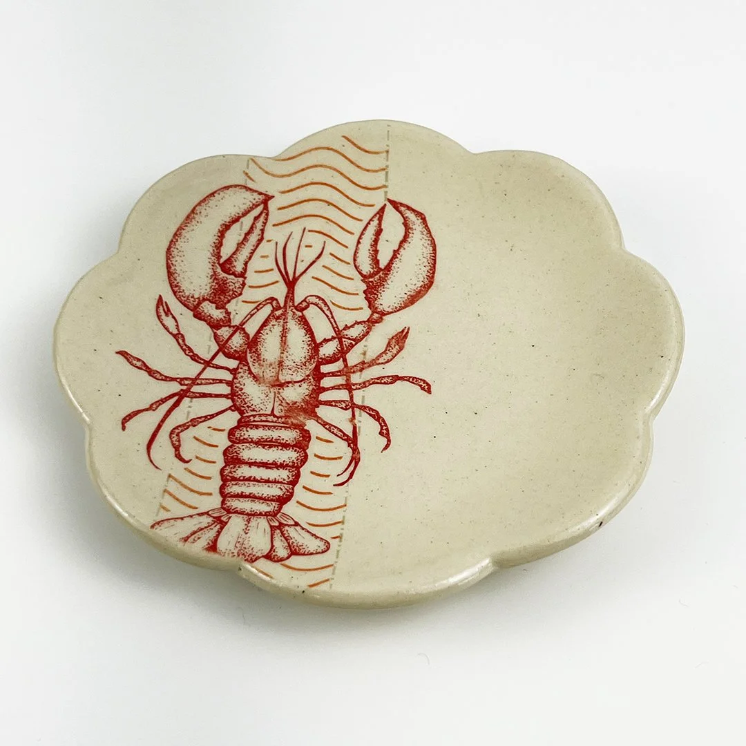 Underglaze Transfer - Crustaceans — Plum Island Transfers