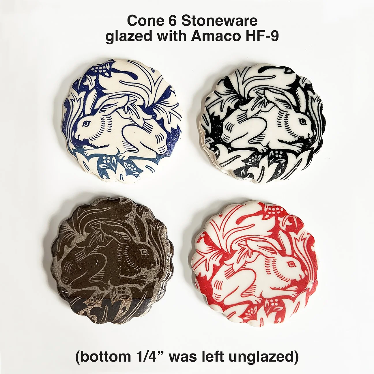 Underglaze Transfer - William Morris Brer Rabbit — Plum Island Transfers