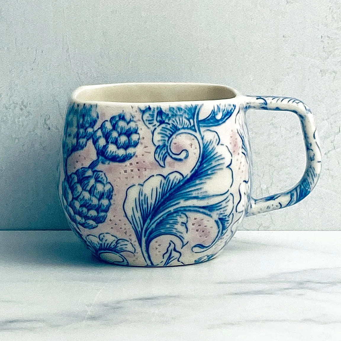 Underglaze Transfer - Peonies — Plum Island Transfers
