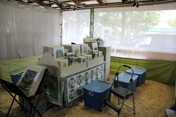 How I Set Up My Indoor Booth Display for an Art and Craft Show — Tracy ...