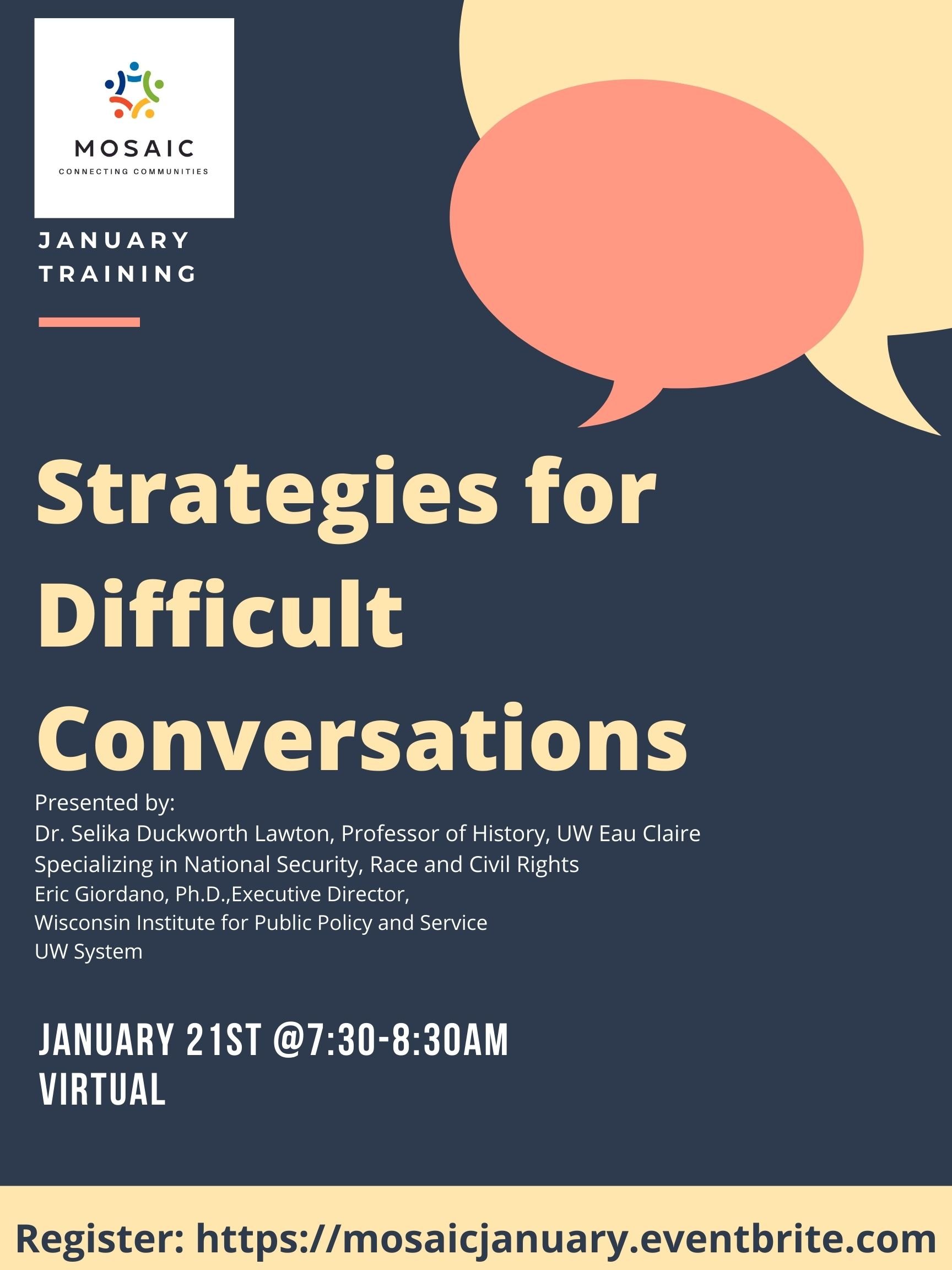 Events — MOSAIC of North Central Wisconsin