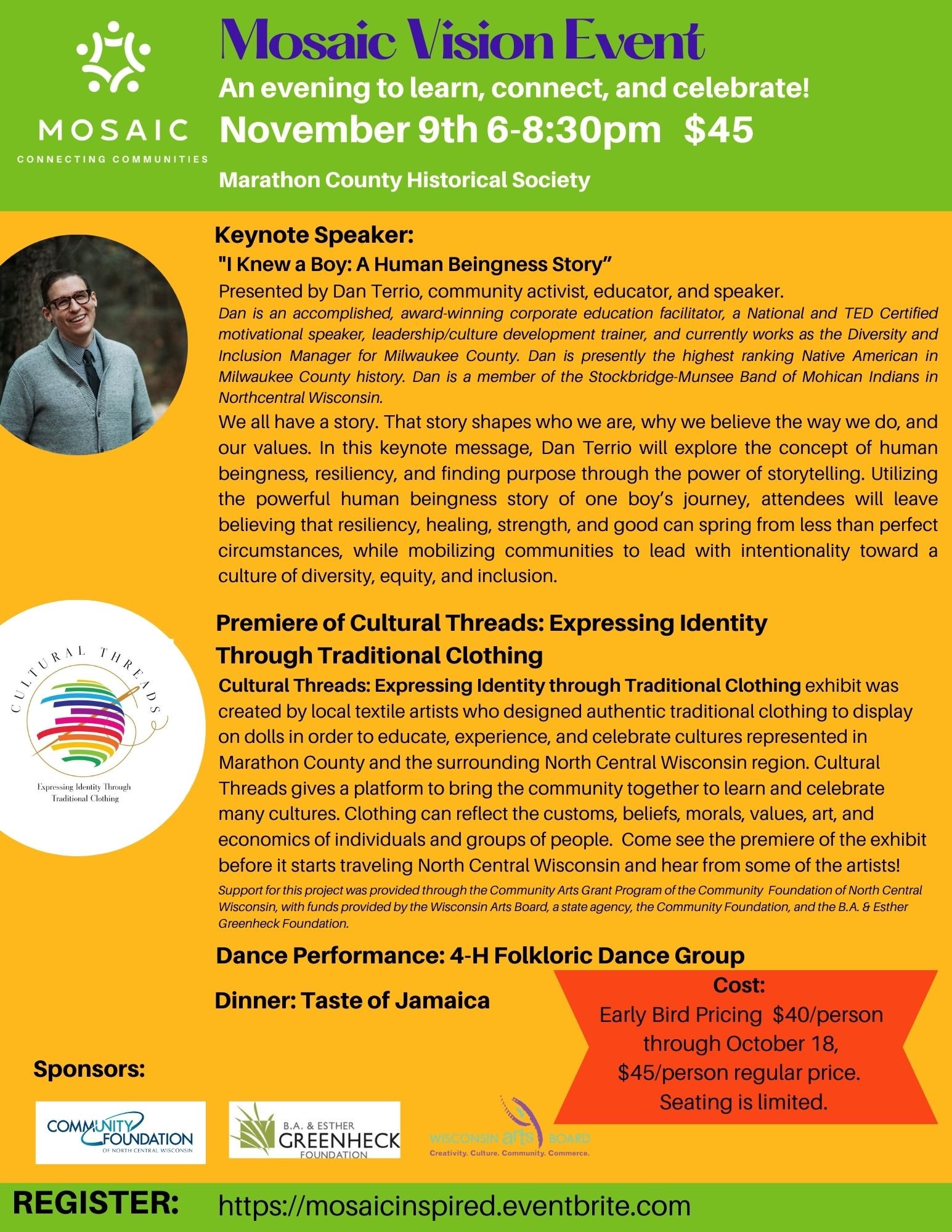 Mosaic Event: 2023 Mosaic Inspired Event — MOSAIC of North Central ...