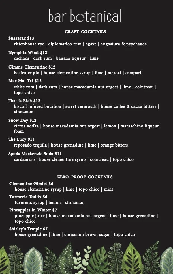 Crozet — Botanical