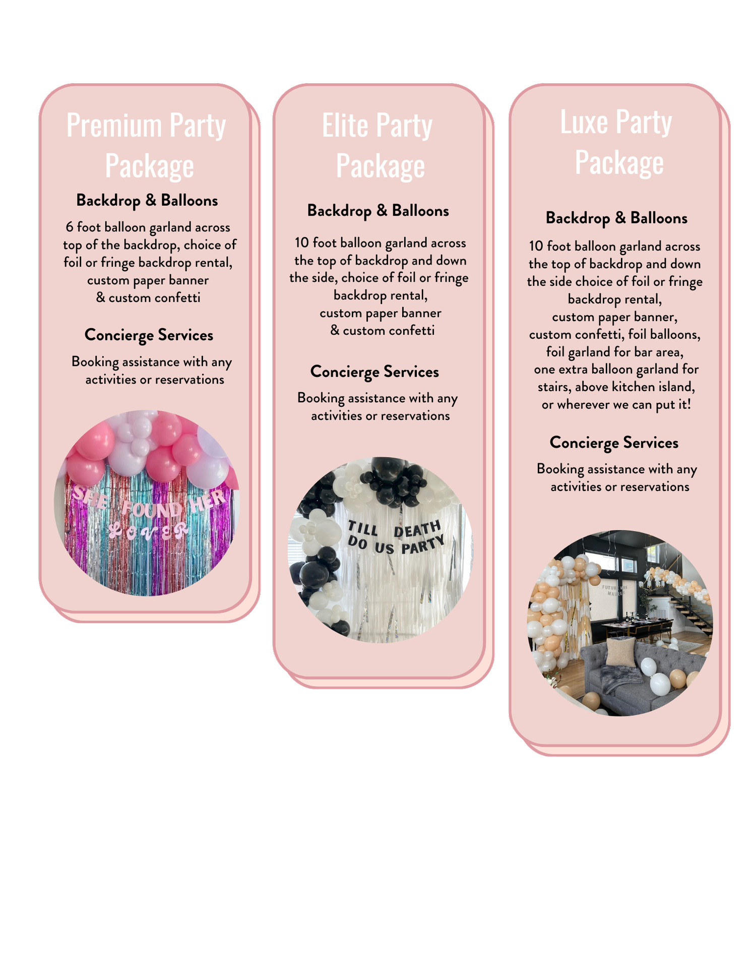 Party Planning Services — The Bach Plan