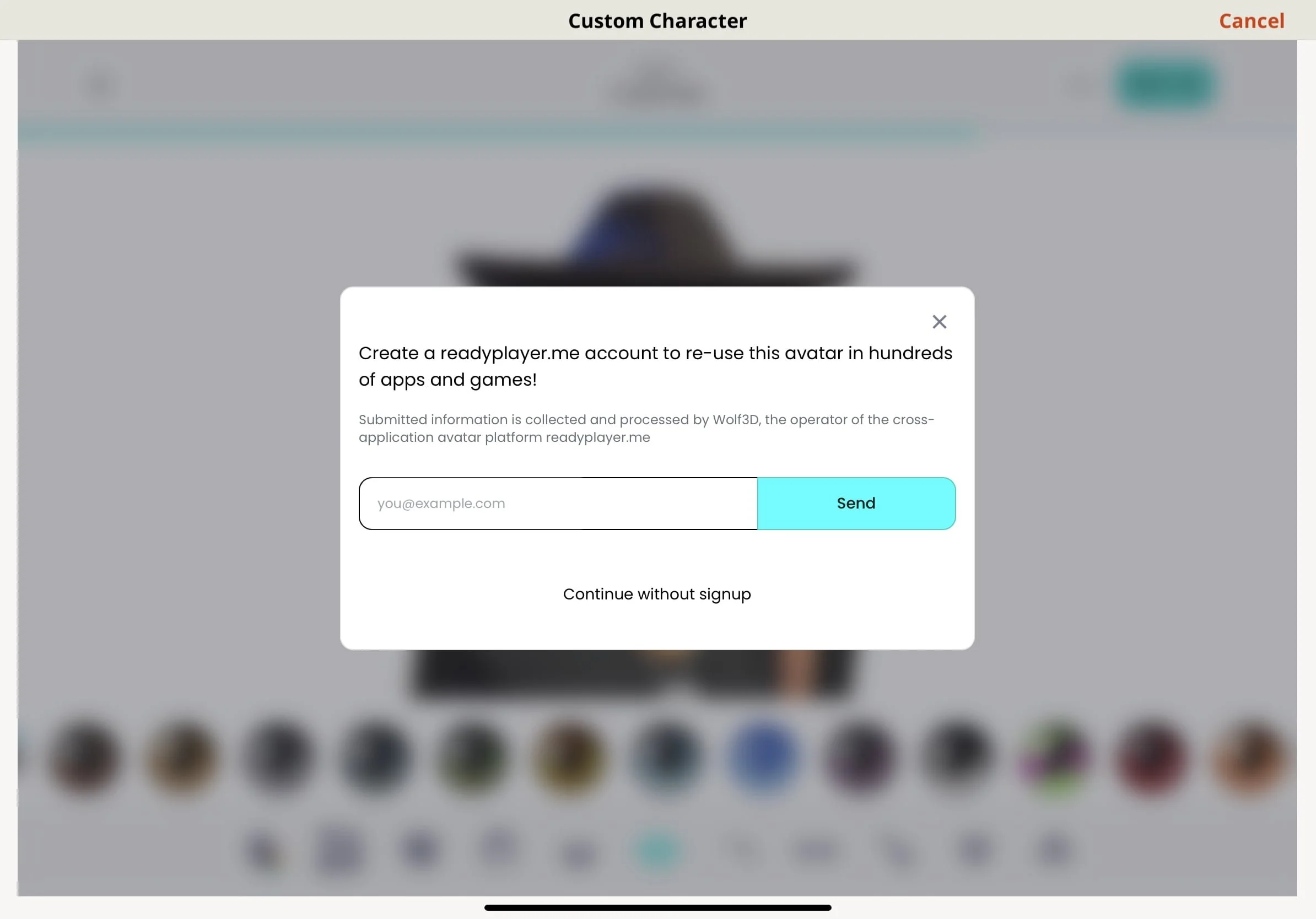 Custom Characters — Previs Pro