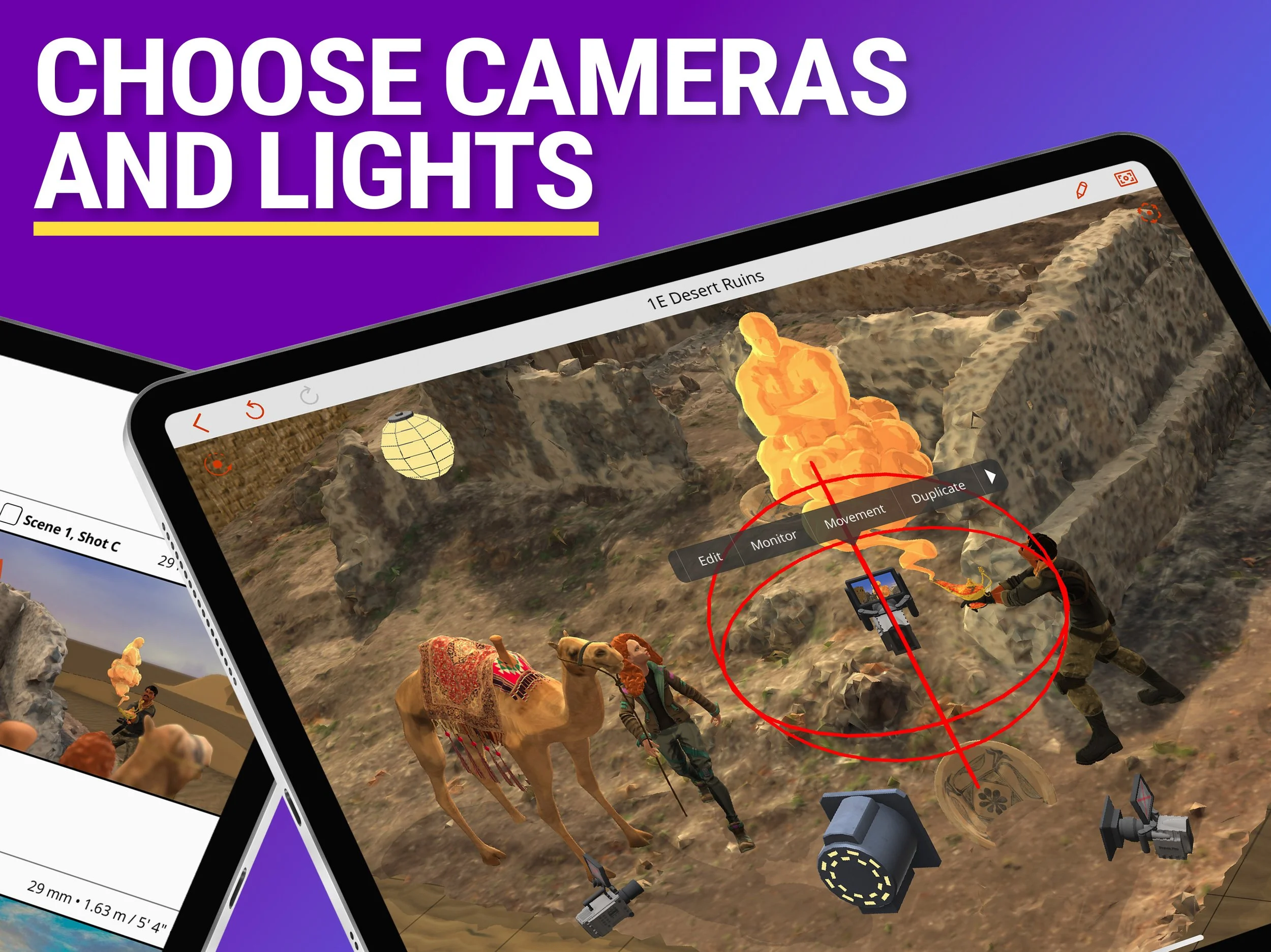 Previs Pro - Storyboard Software for iPhone, iPad, & Mac